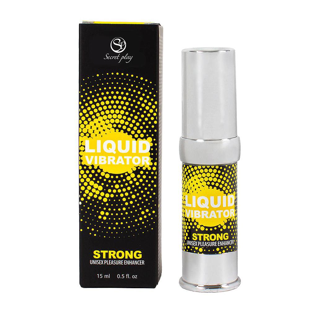 STRONG UNISEX PLEASURE ENHANCER - LIQUID VIBRATOR Cod. 3598 | Secret Play